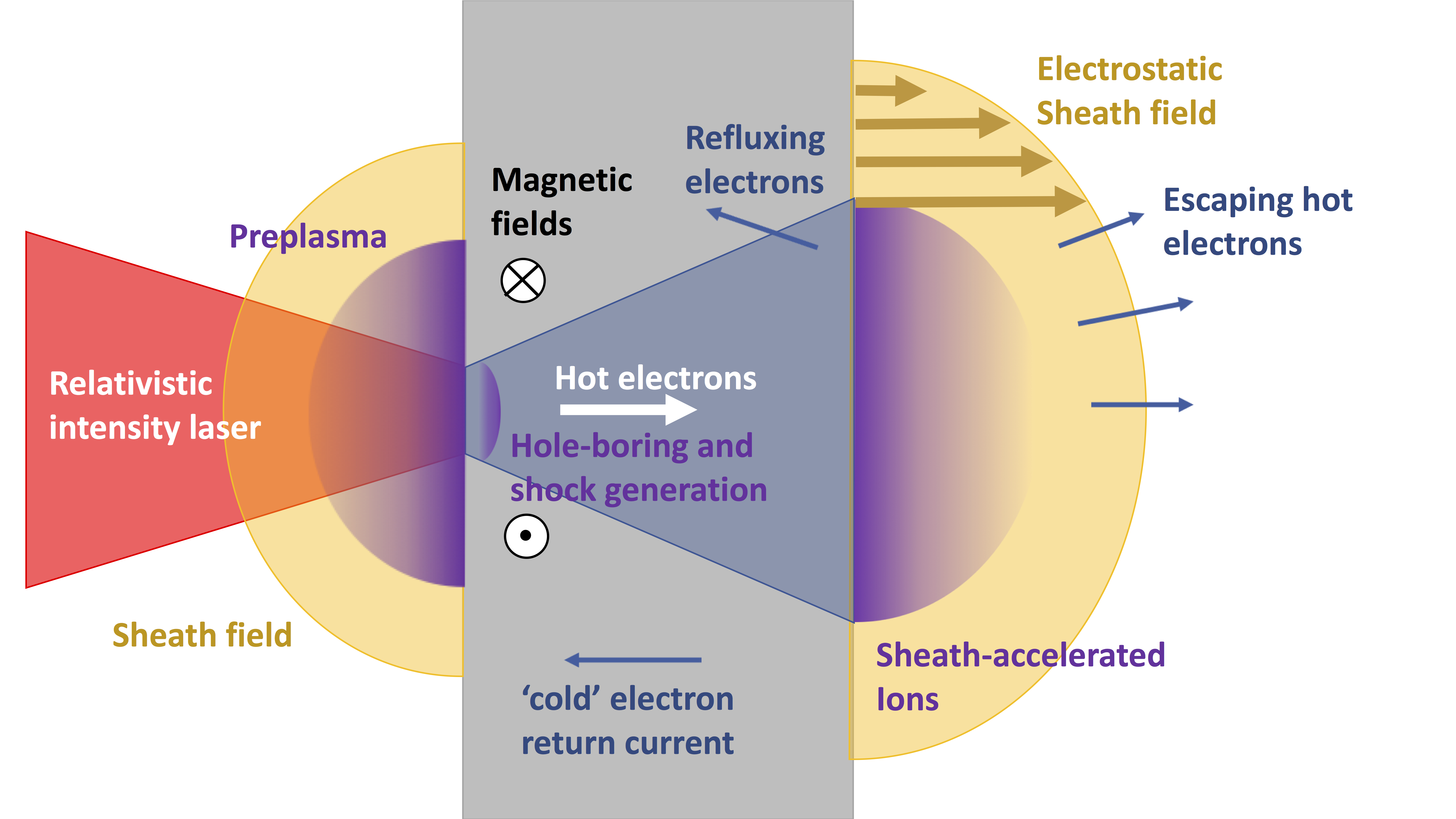 Ion Acceleration In Laser Plasma Interactions Strong field Plasma