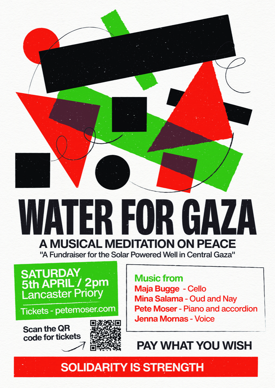 WATER FOR GAZA 2025 – A Musical Meditation on Peace – Decolonising ...