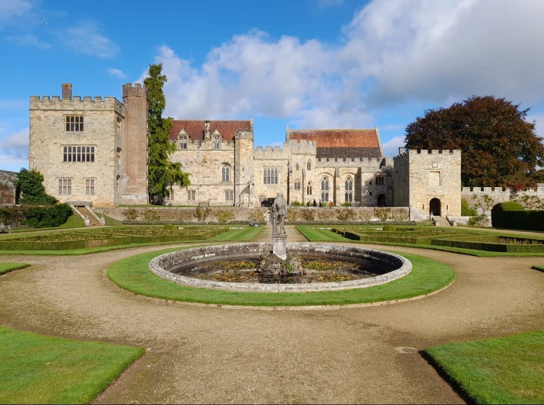 Rehearsal at Penshurst Place with film director Martyn Hollingworth ...